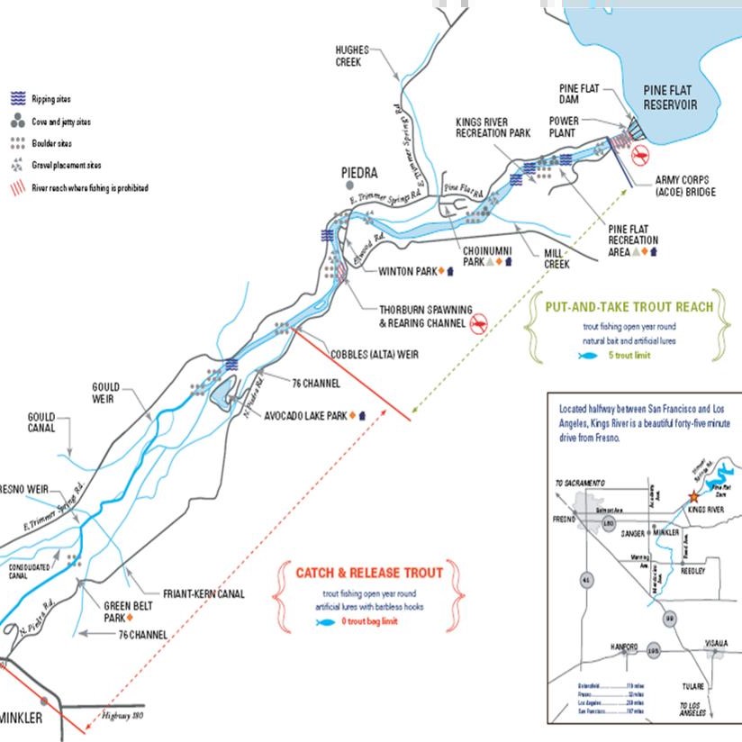 Recreation, Regulations & Maps - Kings River Fisheries Management Program